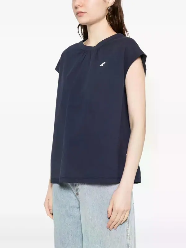 AGNES B. Dino Poplin Top