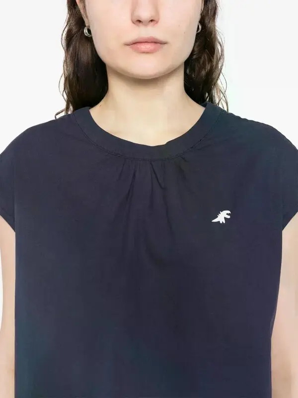 AGNES B. Dino Poplin Top