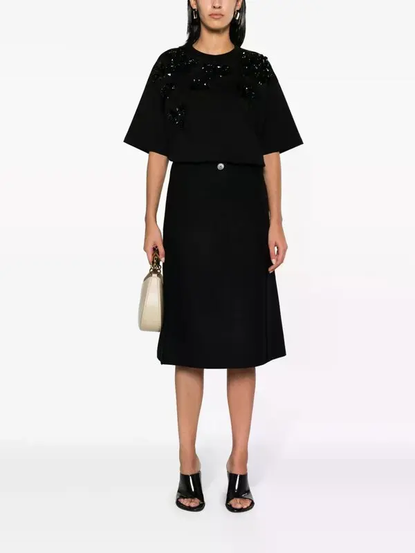 LANVIN A-line Midi Skirt
