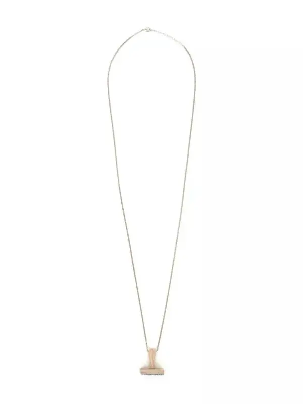 MAISON MARGIELA Stamp Pendant Necklace