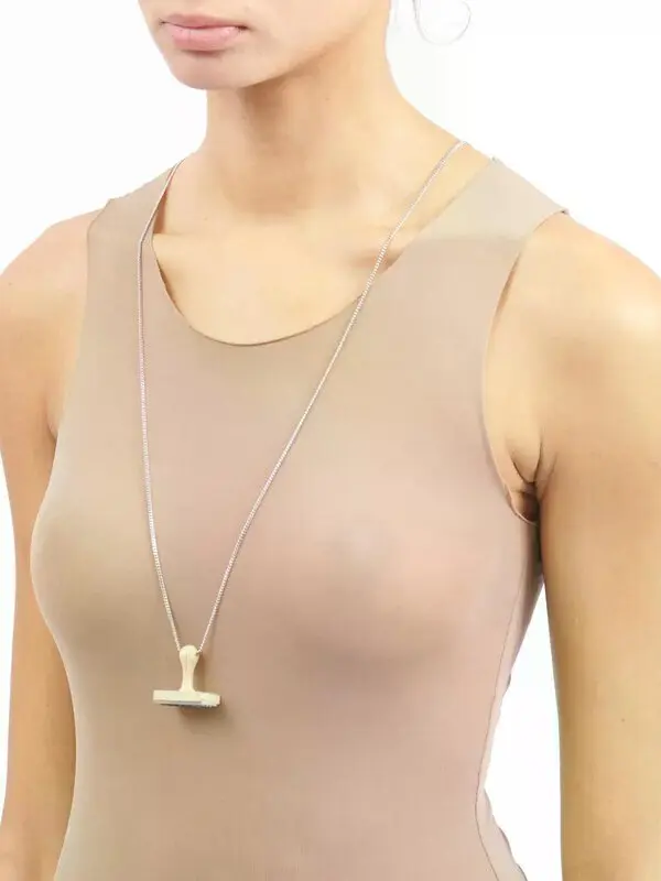 MAISON MARGIELA Stamp Pendant Necklace