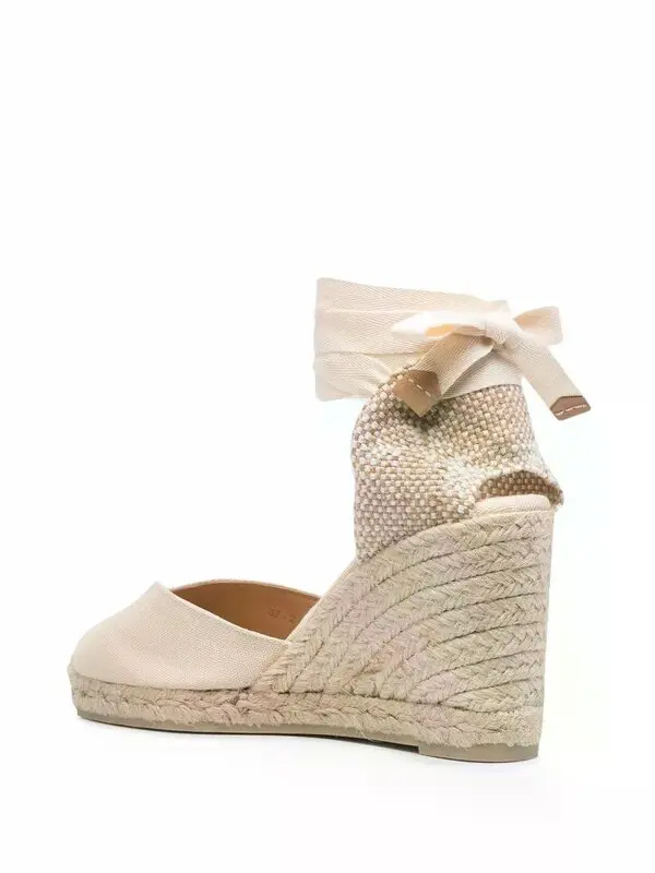 CastaÑer Tie-fastening Wedge Sandals