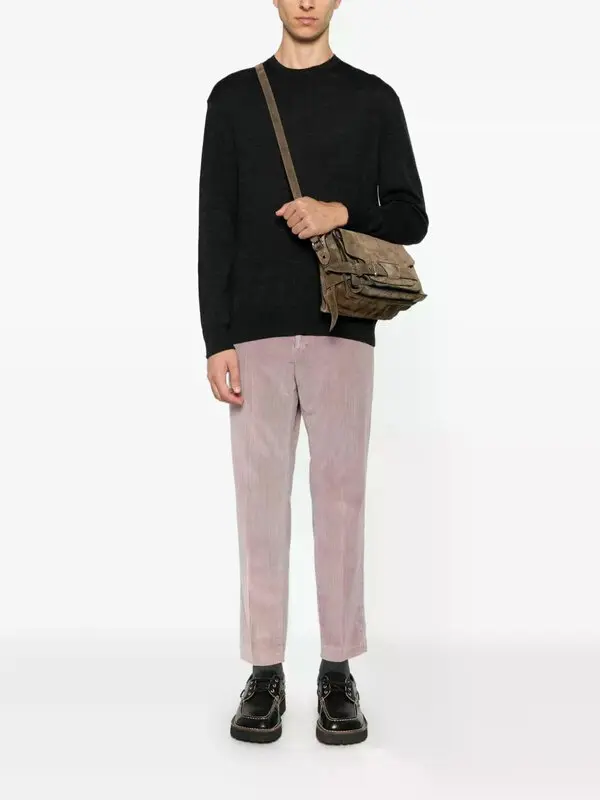 D4.0 Wool Crew Neck Sweater - Grey
