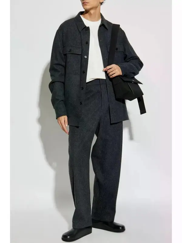 JIL SANDER Felted Trousers