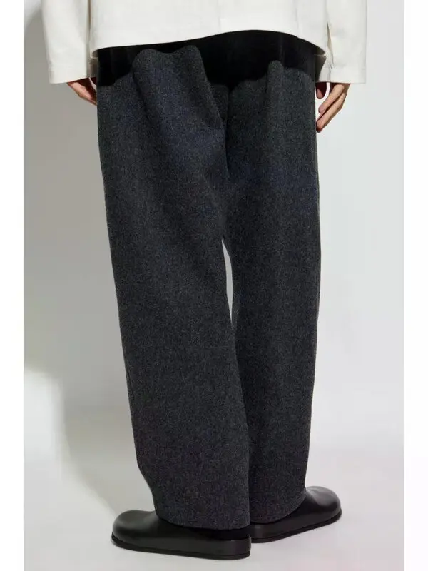 JIL SANDER Felted Trousers