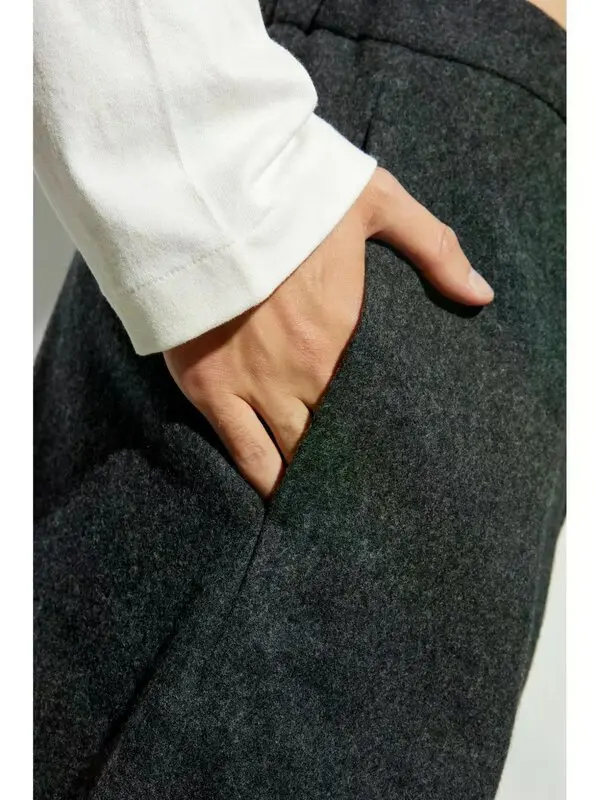 JIL SANDER Felted Trousers