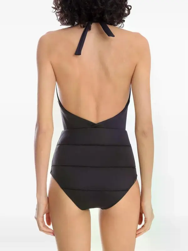 AMIR SLAMA Plunging V-neck Swimsuit