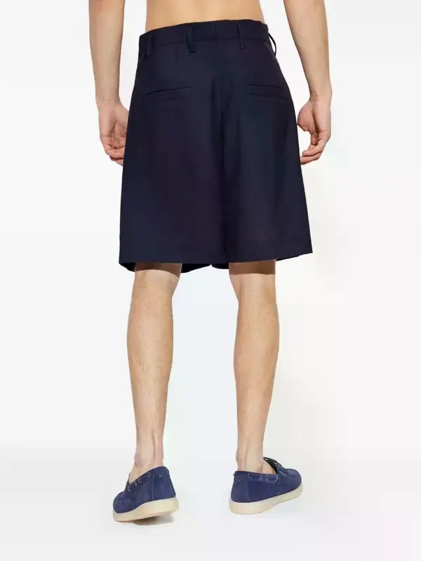 Jacquemus Pleated Belted Shorts