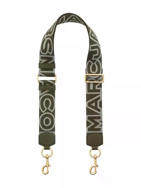 Marc Jacobs Outline Logo Webbing Strap - Grey