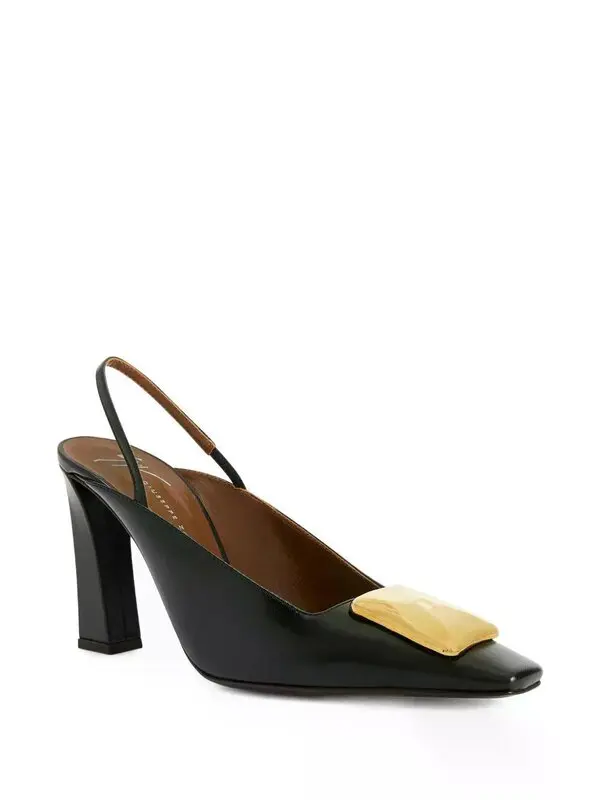 GIUSEPPE ZANOTTI 90mm Brendha Stone Pumps