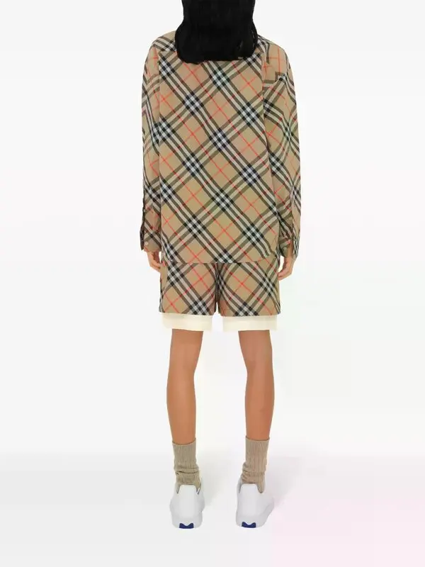 Burberry Check Cotton Shirt