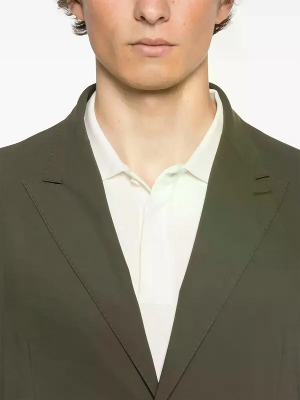 ERALDO Peak-lapels Blazer - Green