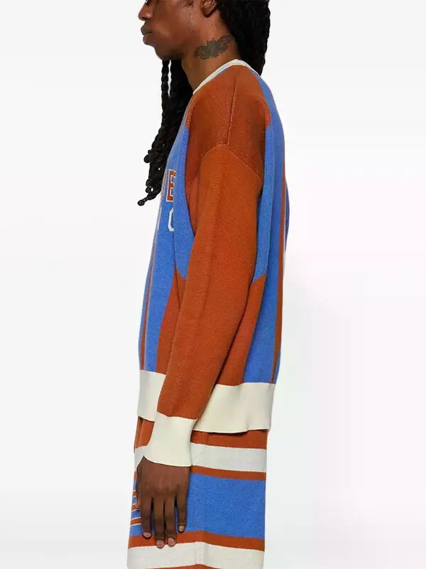 Rhude Logo Intarsia Wool Jumper