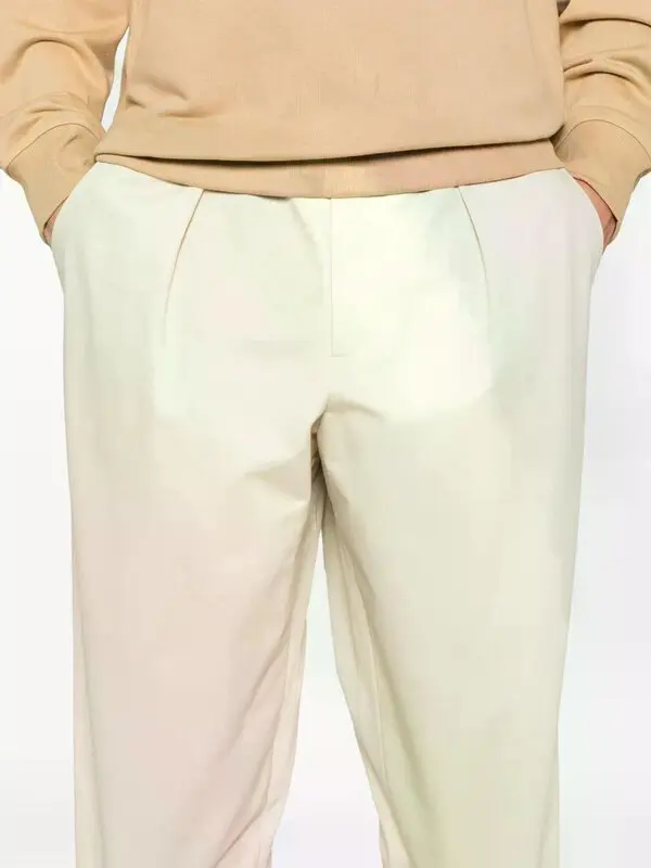 Marni Organic-cotton Trousers - Neutrals