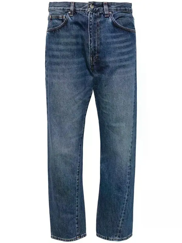 TOTEME Twisted-seam Straight-leg Jeans