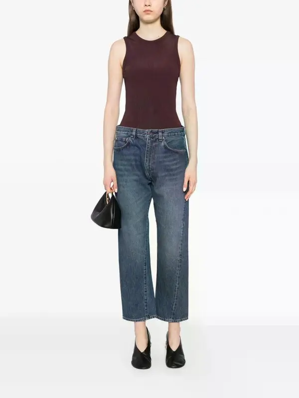 TOTEME Twisted-seam Straight-leg Jeans
