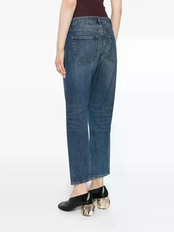 TOTEME Twisted-seam Straight-leg Jeans