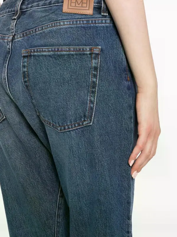 TOTEME Twisted-seam Straight-leg Jeans