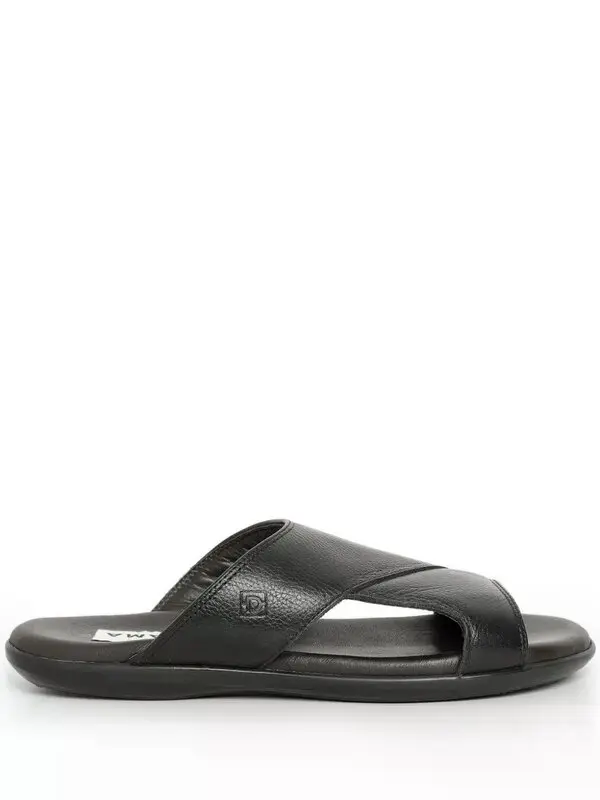 AMIR SLAMA Faux-leather Slides