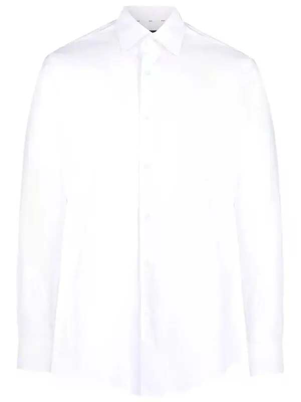BOSS Slim-fit Shirt In Easy-iron Stretch-cotton Poplin
