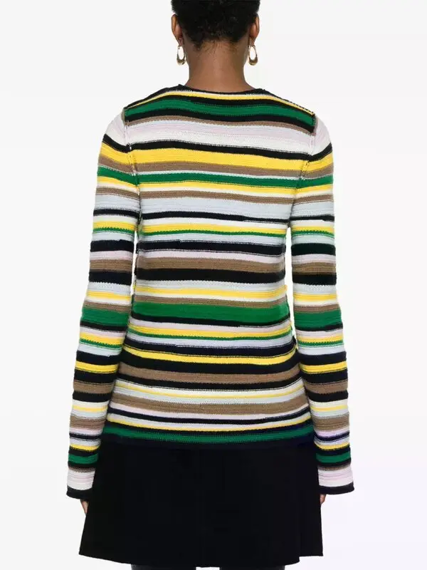 Dorothee Schumacher Striped Cashmere Sweater