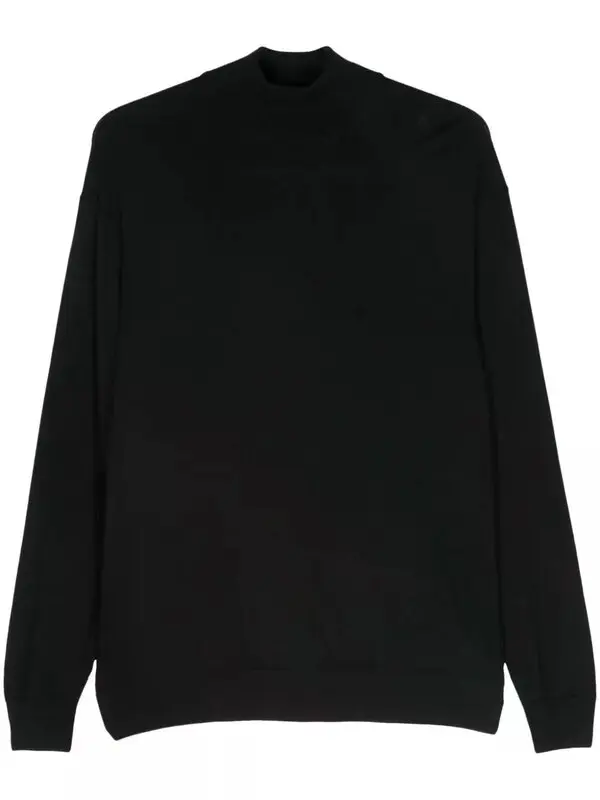 D4.0 Wool Sweater - Black