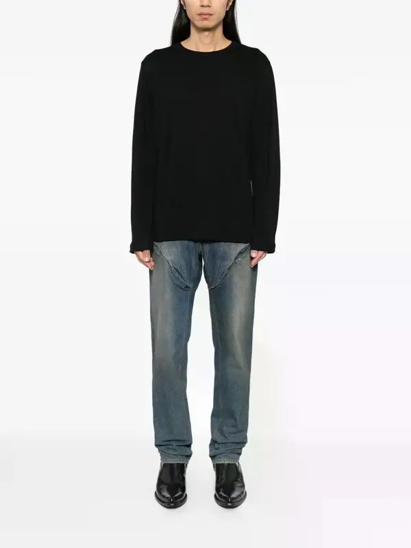 Helmut Lang Logo-print Long-sleeved T-shirt