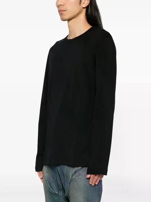 Helmut Lang Logo-print Long-sleeved T-shirt