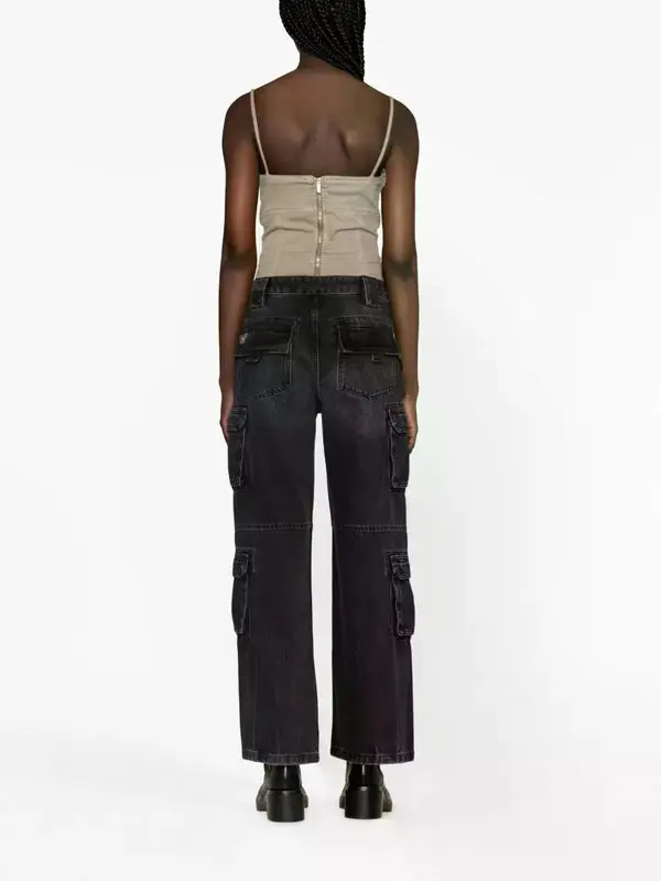 MISBHV Harness Strap Cargo Jeans