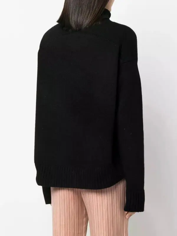 JIL SANDER Roll-neck Loose-fit Jumper