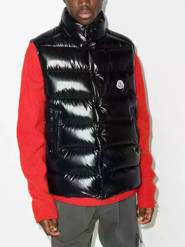 Moncler Tibb Logo-patch Padded Gilet