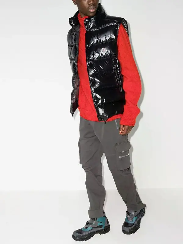 Moncler Tibb Logo-patch Padded Gilet