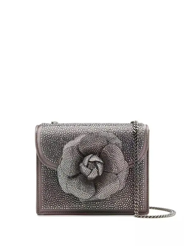 Oscar De La Renta Crystal-embellished Mini Bag