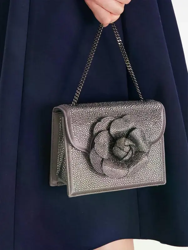 Oscar De La Renta Crystal-embellished Mini Bag