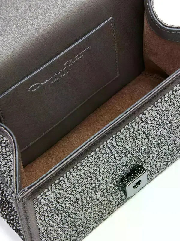 Oscar De La Renta Crystal-embellished Mini Bag