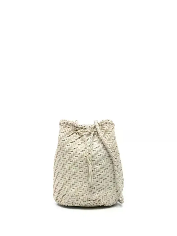 Dragon Diffusion Pompom Double Jump Leather Bag