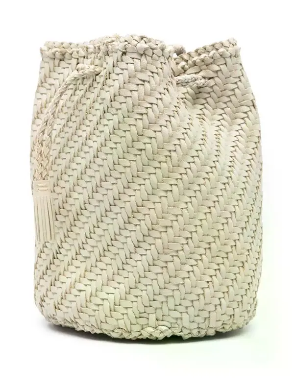 Dragon Diffusion Pompom Double Jump Leather Bag