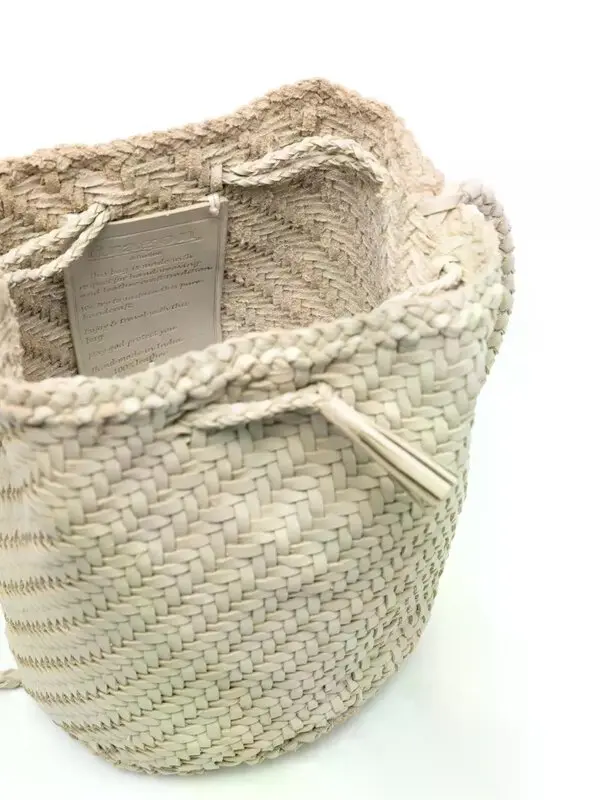 Dragon Diffusion Pompom Double Jump Leather Bag