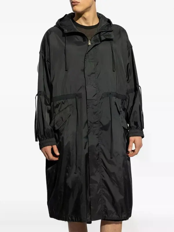Études Studio Logo-print Ripstop Parka Coat
