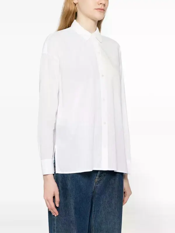 JAMES PERSE Spread-collar Poplin Shirt