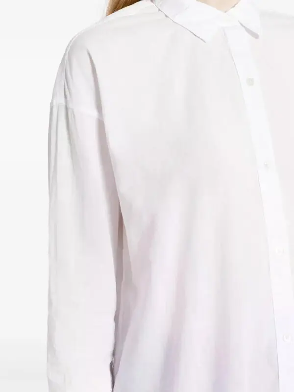 JAMES PERSE Spread-collar Poplin Shirt