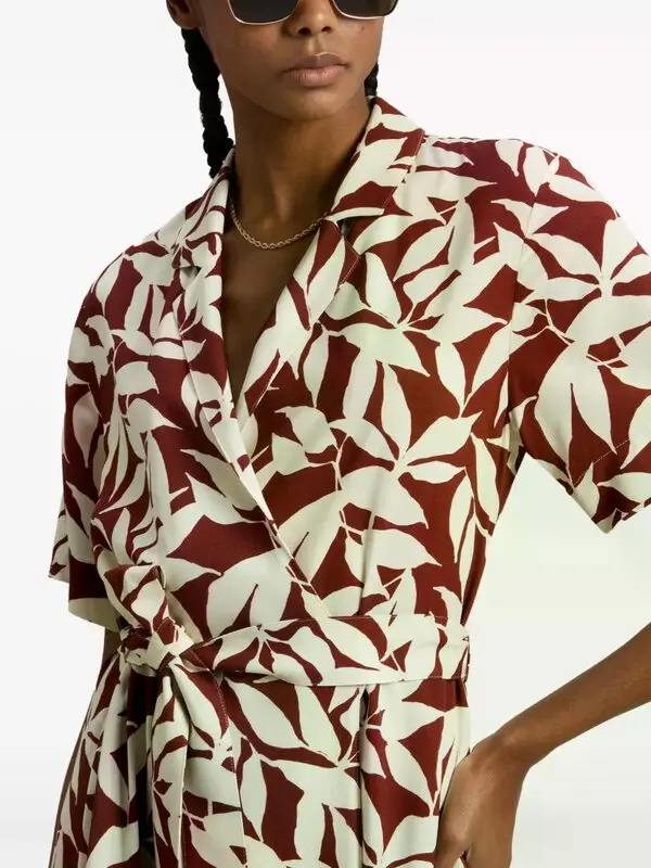 Woolrich Printed Midi Dress