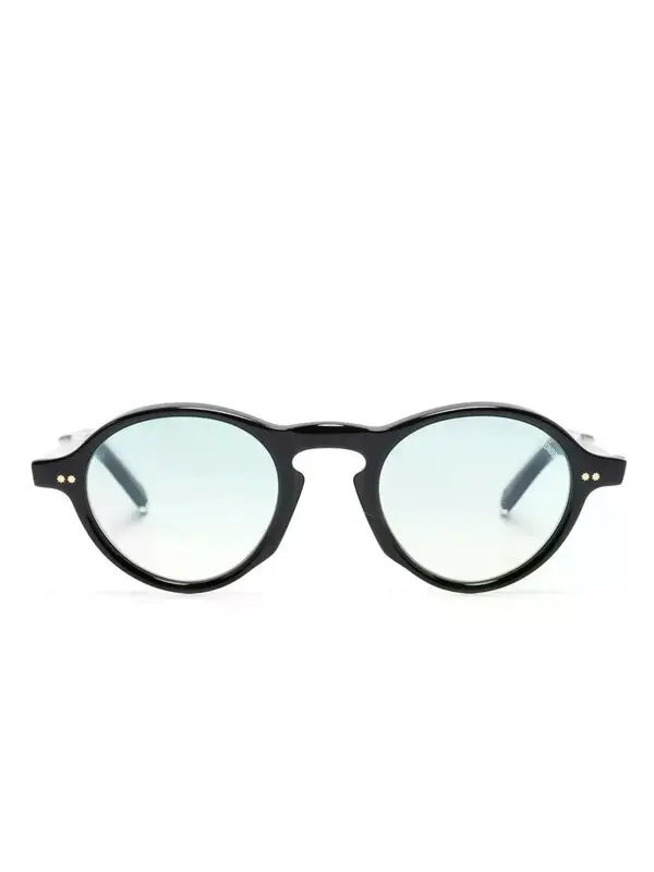 CUTLER & GROSS Round-frame Sunglasses - Black