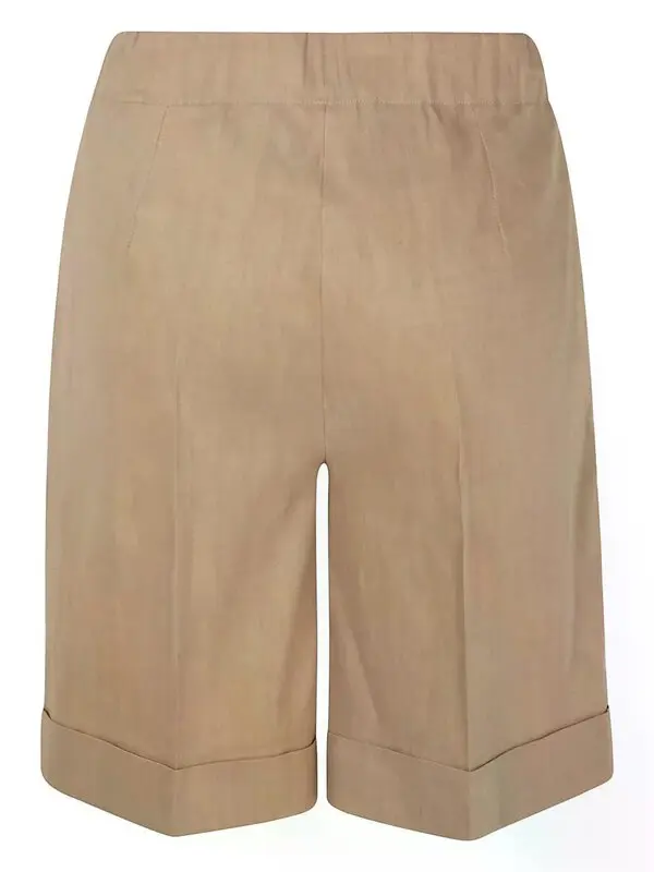D.exterior Linen Shorts