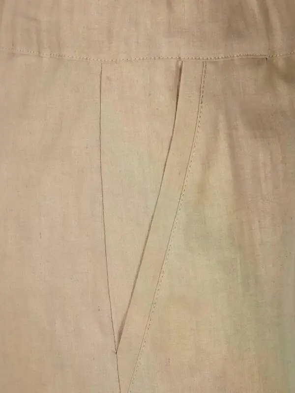 D.exterior Linen Shorts