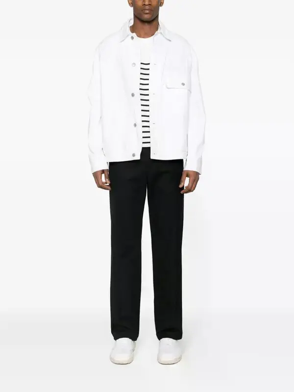 Valentino Garavani Raised Seam Straight-leg Trousers
