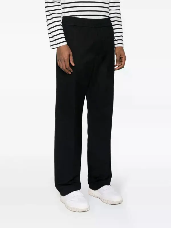 Valentino Garavani Raised Seam Straight-leg Trousers