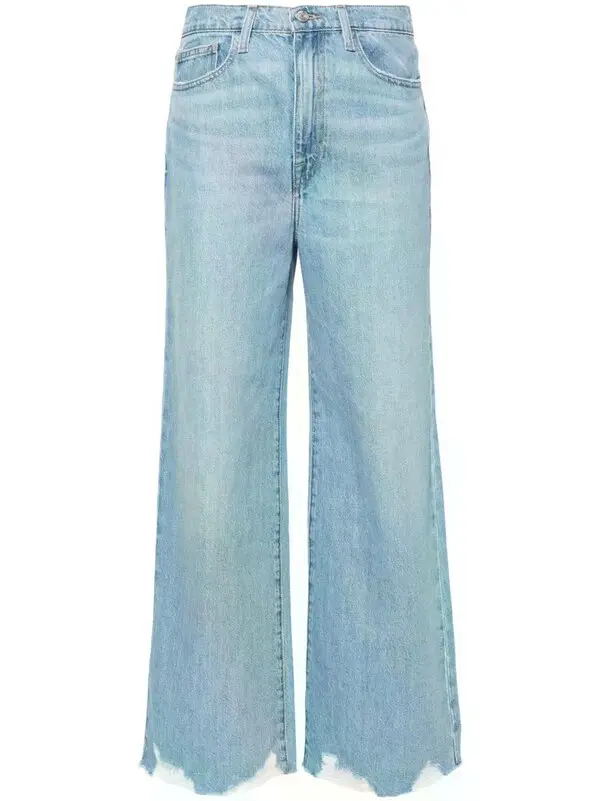 FRAME Le Jane High-rise Wide-leg Jeans