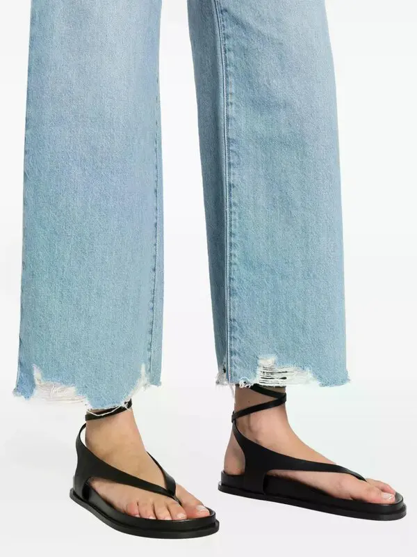 FRAME Le Jane High-rise Wide-leg Jeans