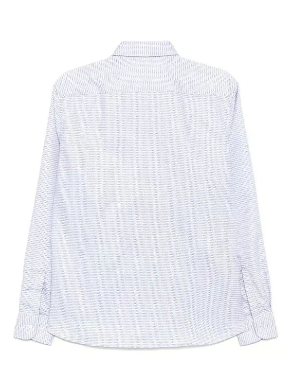 BOSS Patterned Shirt - Blue